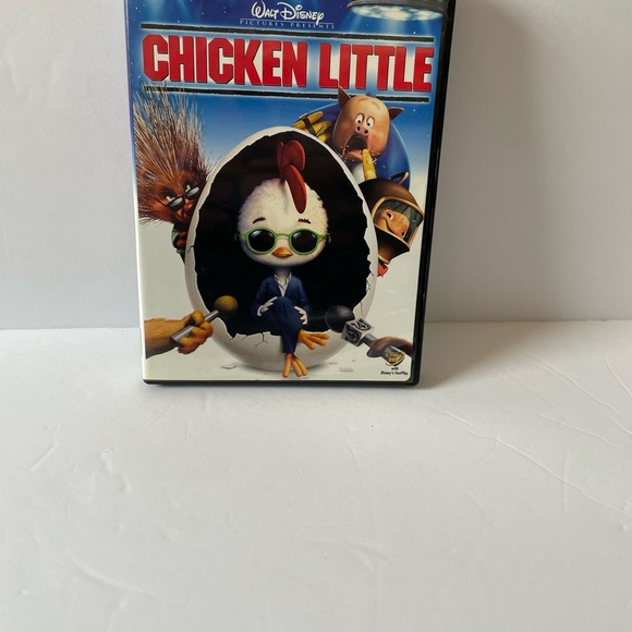 Disney | Media | Disney Chicken Little Dvd With Blue And Red Cover ...